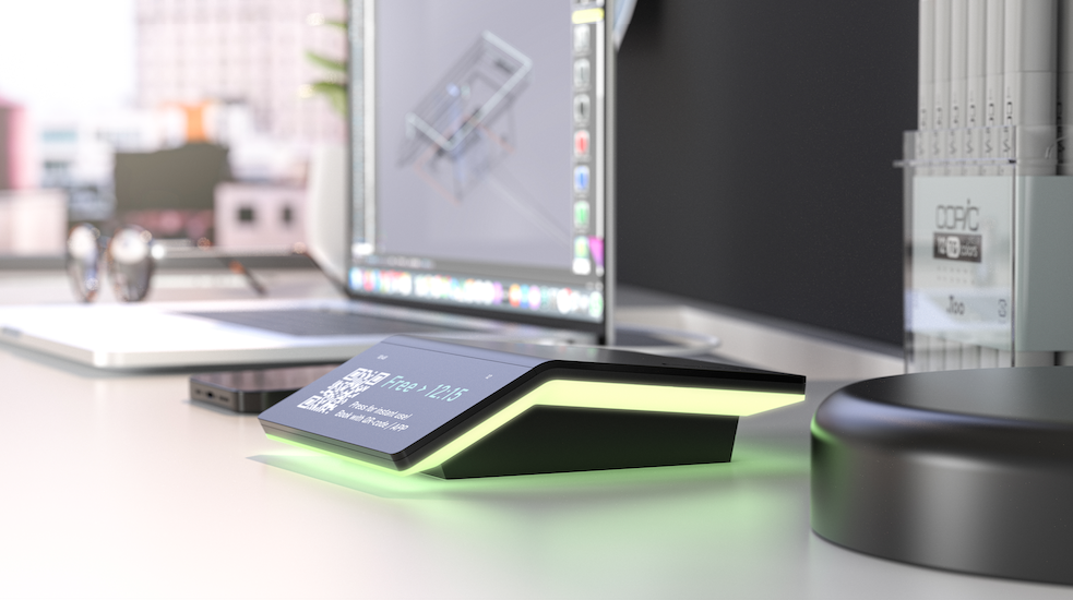 A new revolutionary workplace product - Humly Booking Device