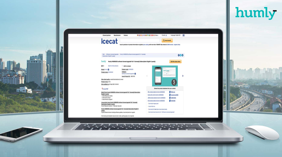 Humly and Icecat partner up to enhance the online shopping experience