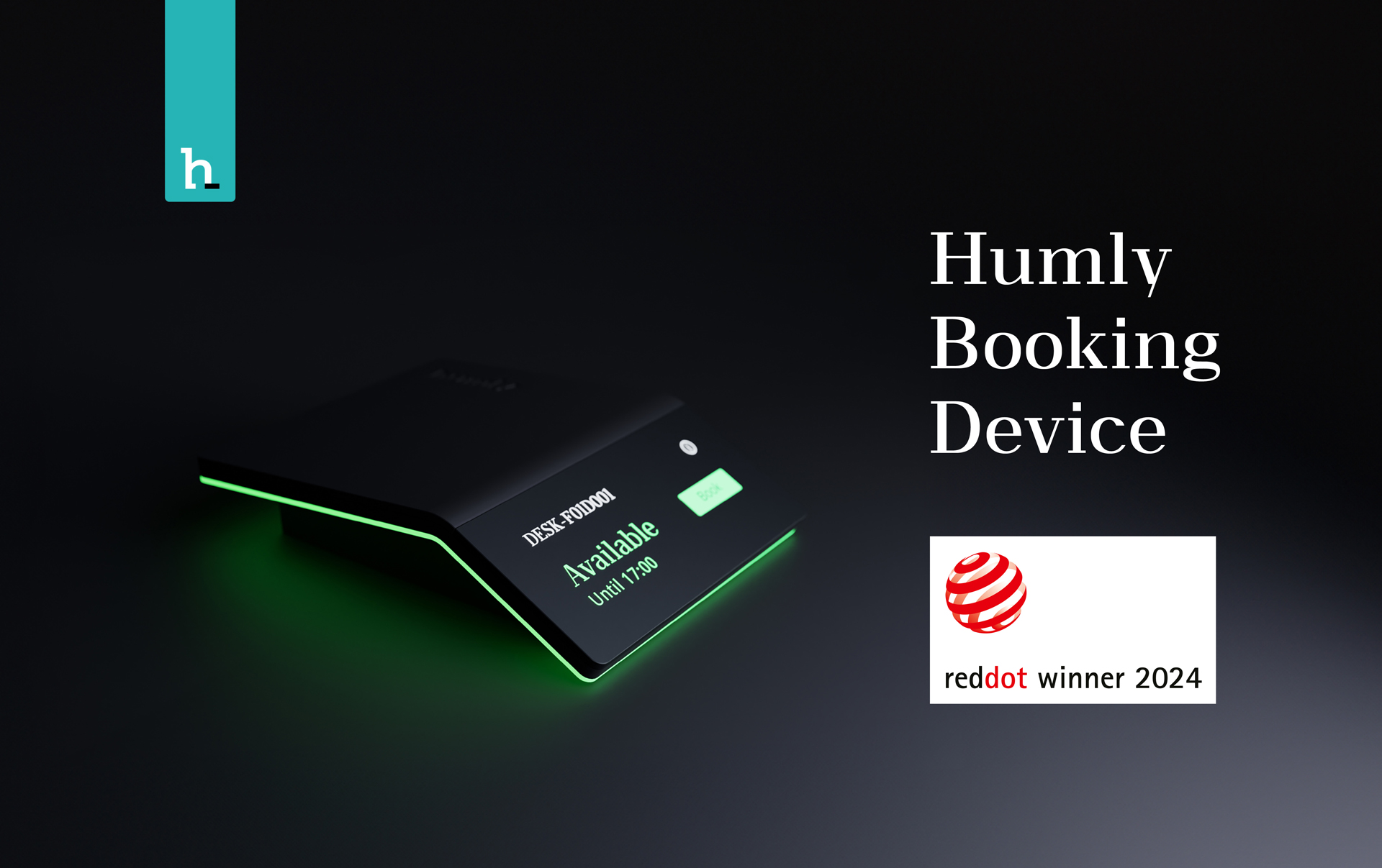 Humly Booking Device Wins Red Dot Design Award